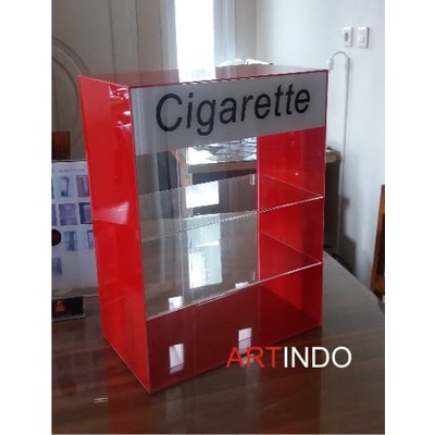 Jual Akrilik Tempat Rokok - Rak Display | Shopee Indonesia