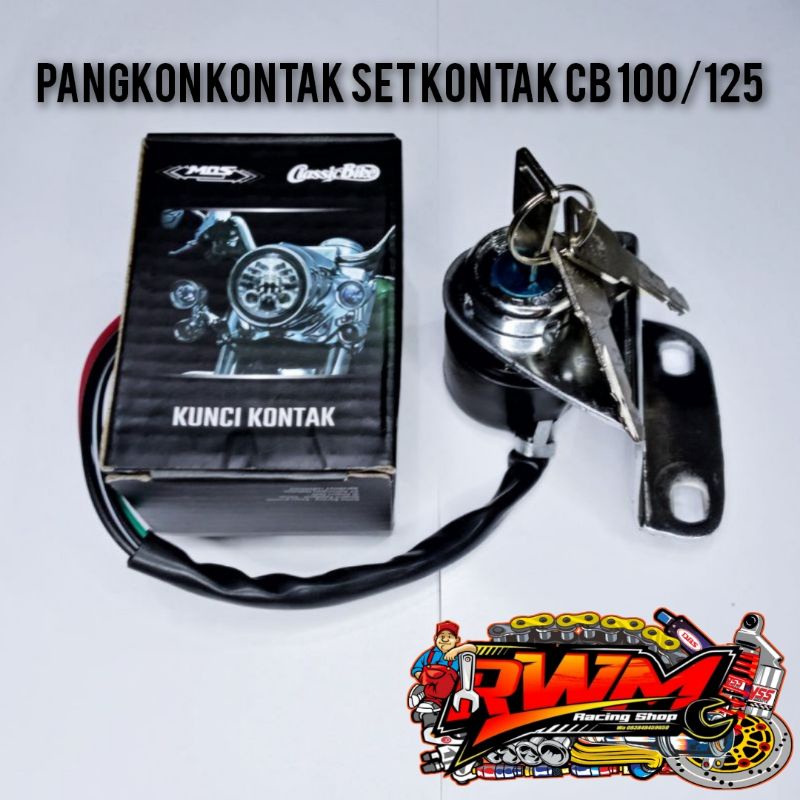 Jual Pangkon Kontak Set Kontak CG 125 CB 100 CB 125 MOS OSK PNP GB GL MP Tiger | Shopee Indonesia