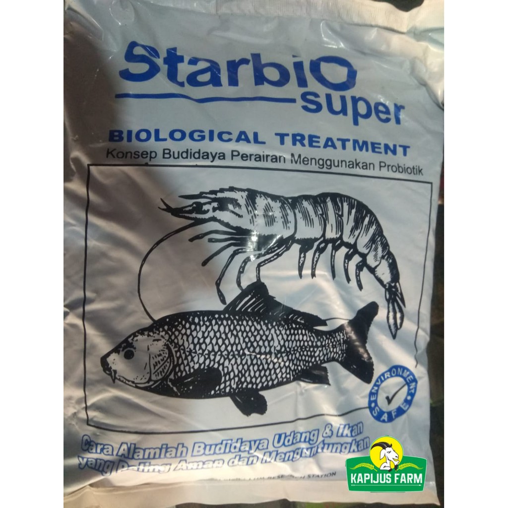 Jual STARBIO SUPER/ STARBIO IKAN /STARBIO UDANG Probiotik Ikan udang ...