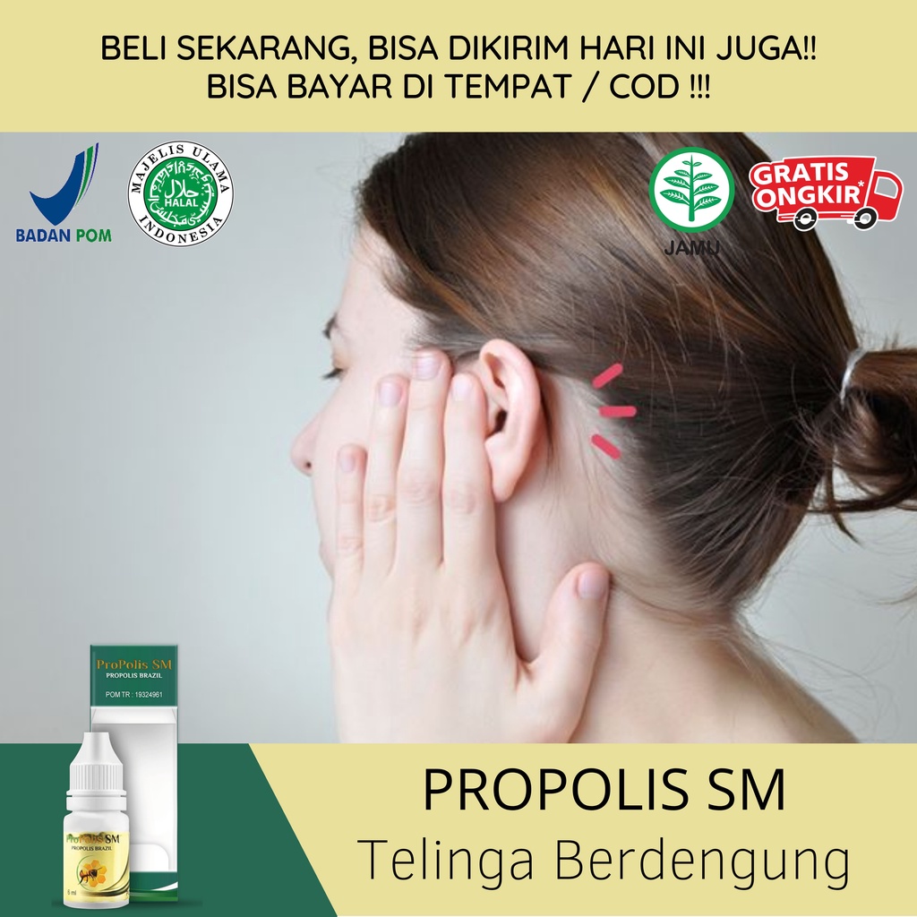 Jual Propolis SM Brazillian - Obat Untuk Telinga Berdengung Terus ...