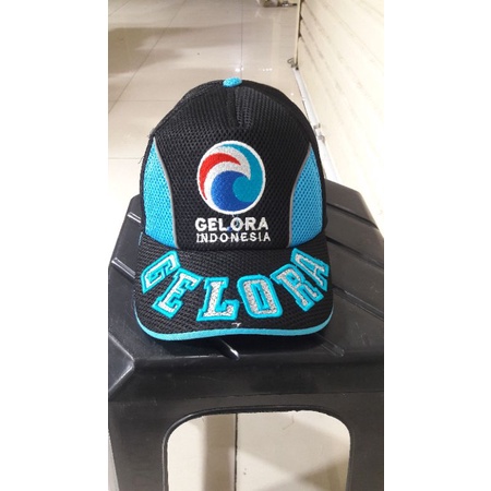 Jual topi Gelora Indonesia/ topi partai Gelora/ topi jaring partai ...