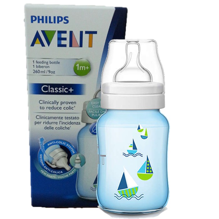 Jual Philips Avent Classic Plus Feeding bottle 260 ML / Botol Susu ...