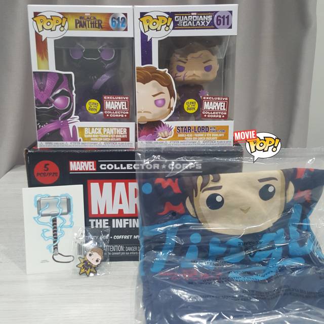 Jual Funko POP! Marvel Collector Corps Box: The Infinity Saga (Tee Size ...