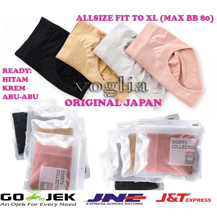 Jual CELANA DALAM PERUT SEAMLESS 3D STRETCH ALLSIZE FIT TO XL (BB 80) | Shopee Indonesia