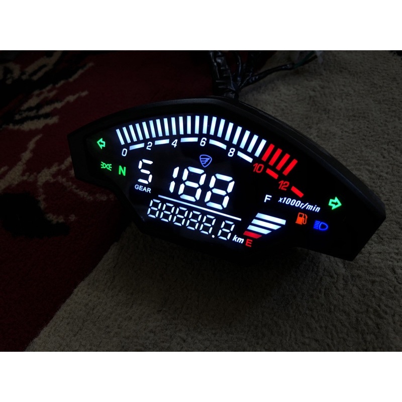 Jual spedometer gpx full digital, speedometer gpx, spedo gpx full ...