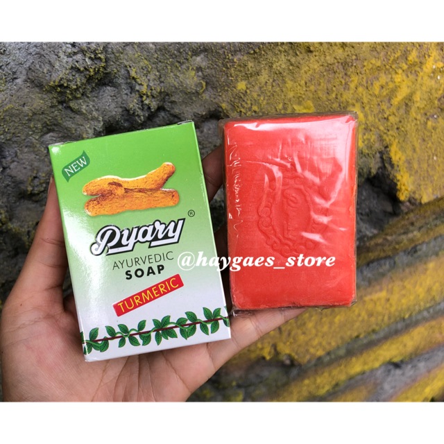 Jual Sabun Arab PYARY Turmeric 1000% ORIGINAL / Sabun Herbal / Sabun ...