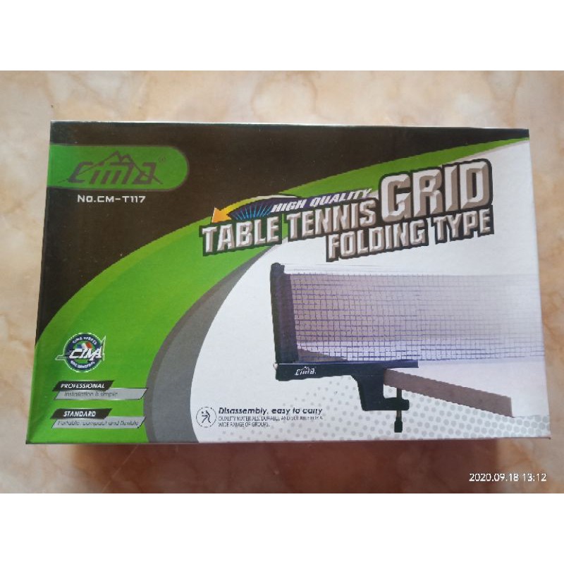 Jual net tiang pingpong net tiang tenis meja CIMA T117 | Shopee Indonesia