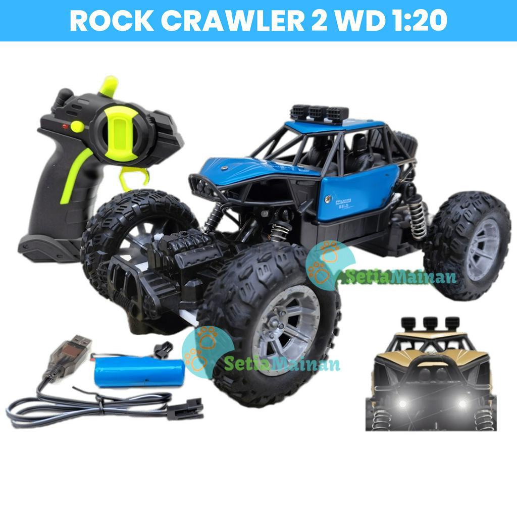Jual Mainan Anak RC Remote Control Mobil Jeep Rock Crawler Off Road ...