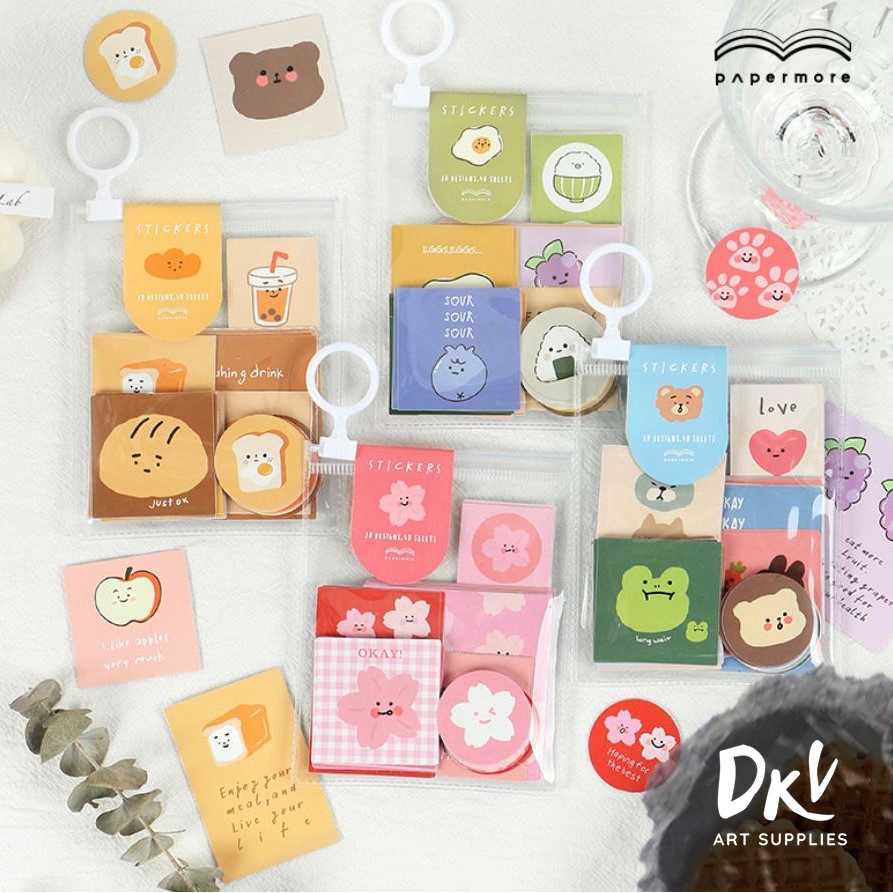 Jual Stiker cute korean diecut / sticker casing handphone journal BUJO ...