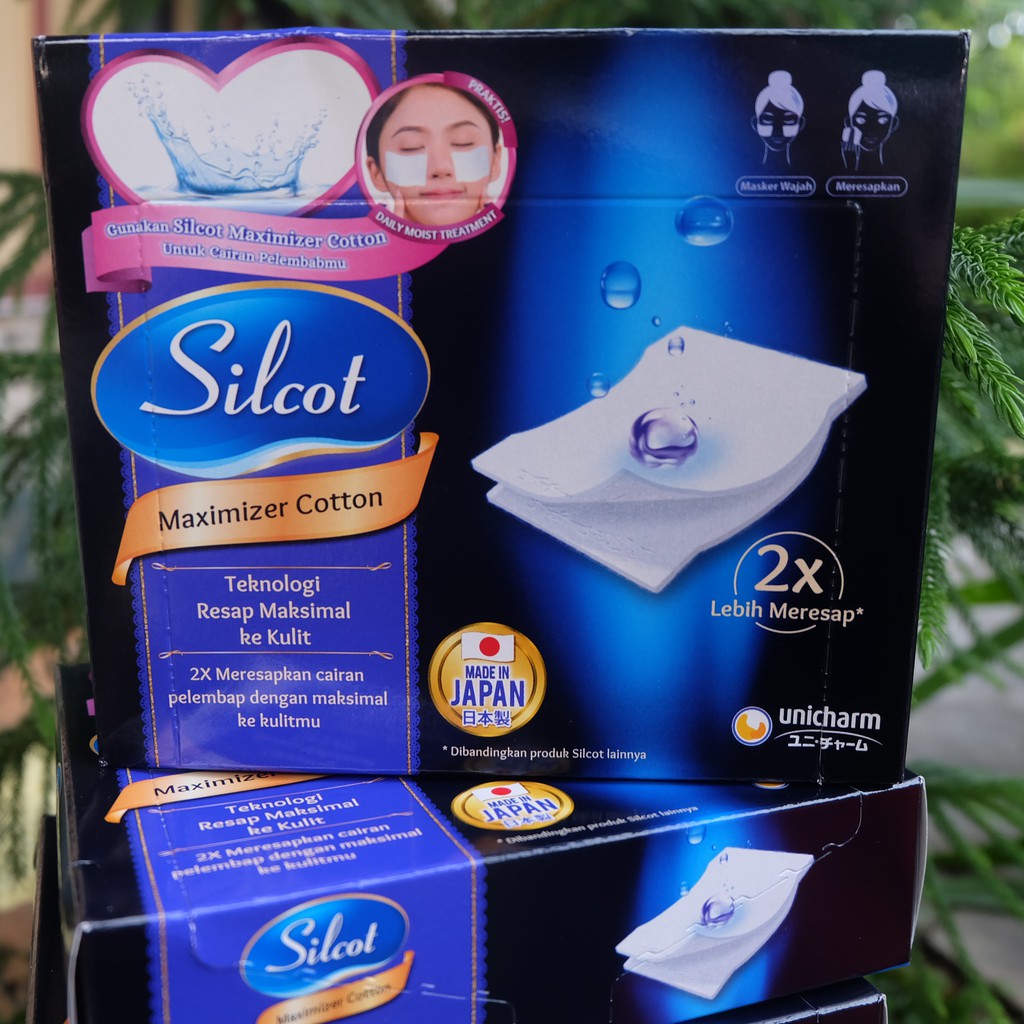 Jual SILCOT Maximizer Cotton 40 Pcs - Kapas Kecantikan Unicharm ...