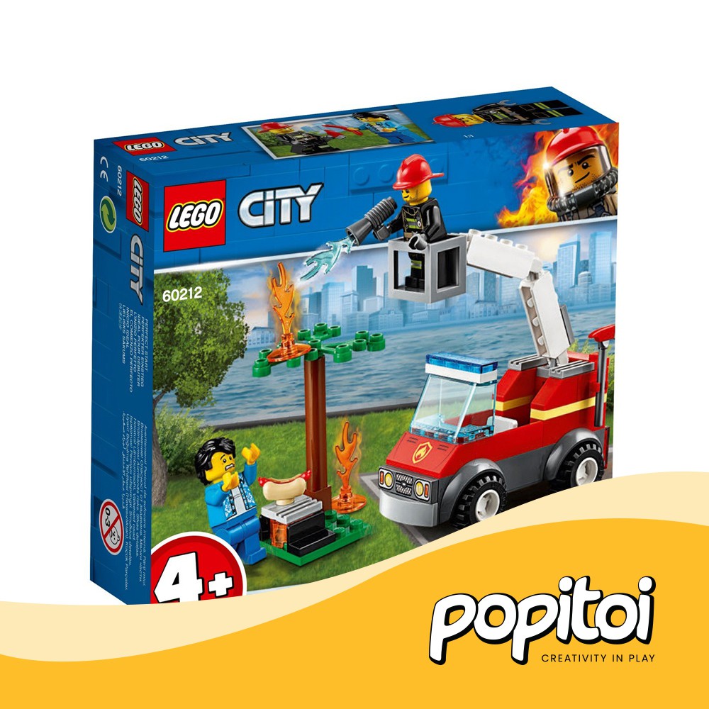 Jual LEGO City 60212 Barbecue Burn Out | Shopee Indonesia