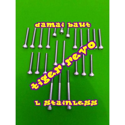 Jual BAUT L STAINLESS STEEL BLOCK MESIN TIGER REVO | Shopee Indonesia
