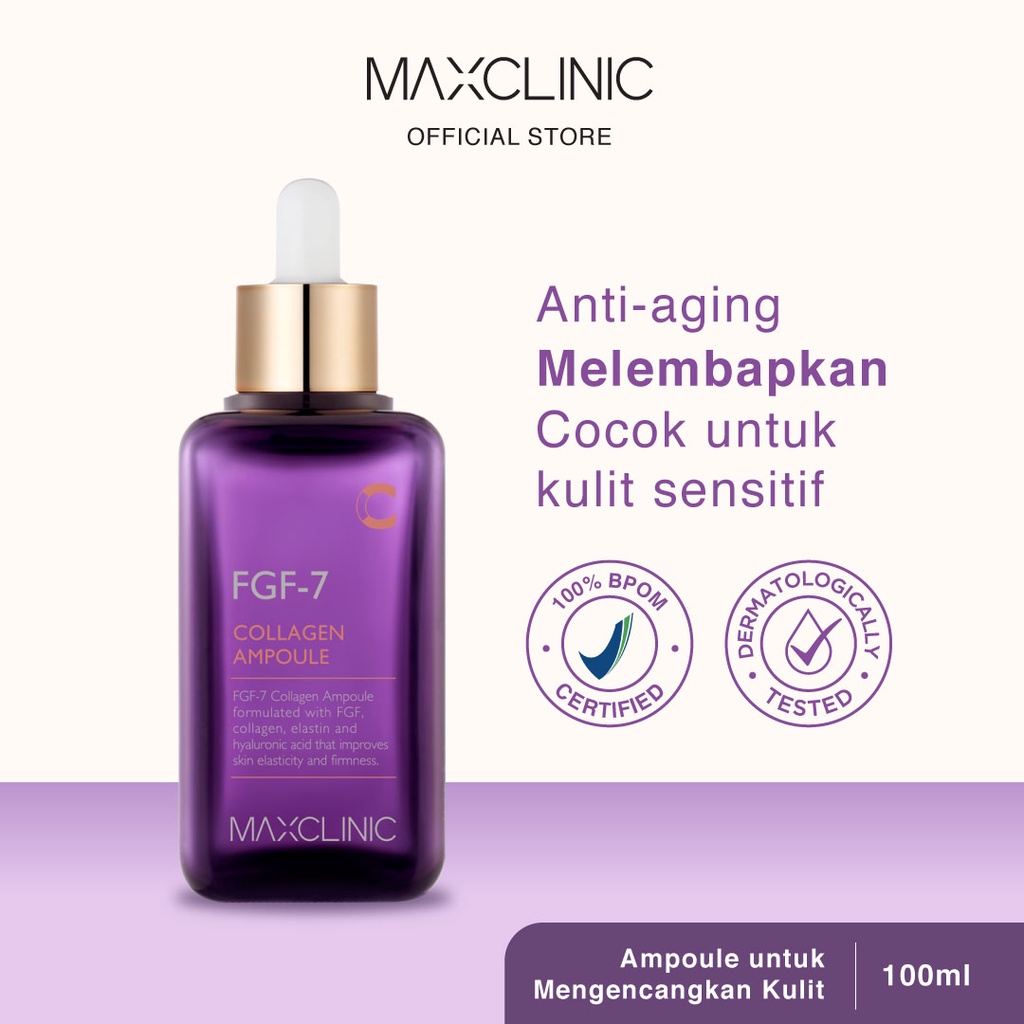 Jual [CLEARANCE DEAL ] MAXCLINIC FGF-7 Collagen Ampoule (100ml) | Shopee Indonesia