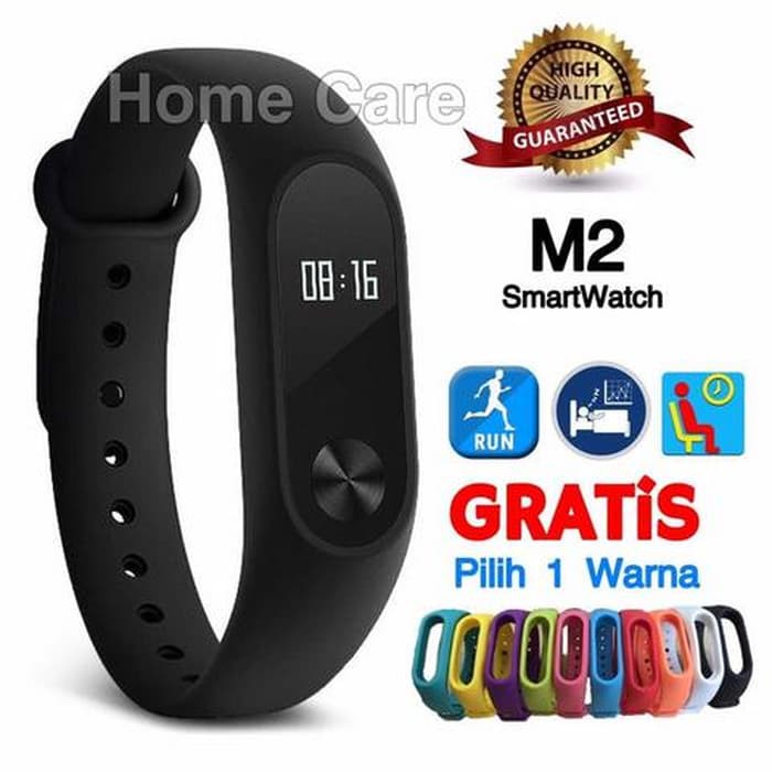 Jual 07 - M2 Sport Smartwatch mirip Xiaomi Band 2 Jam Digital U9 U10 ...