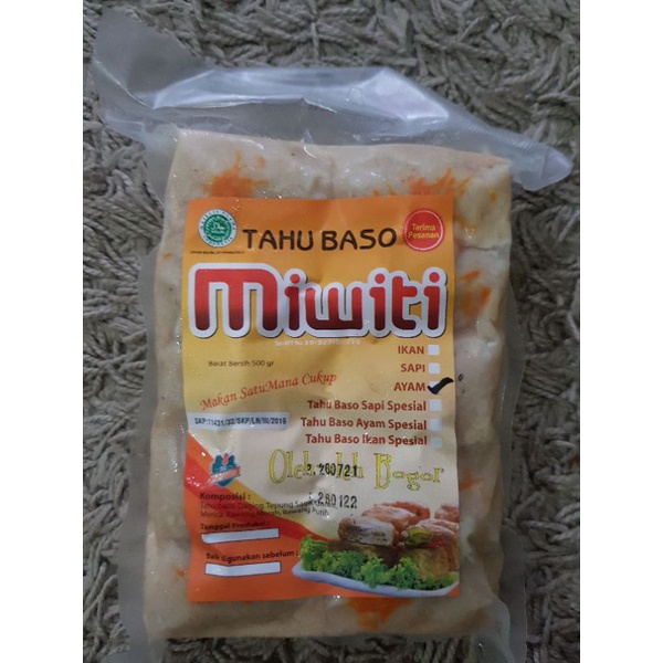 Jual Tahu Baso MIWITI 10pcs Frozen | Shopee Indonesia