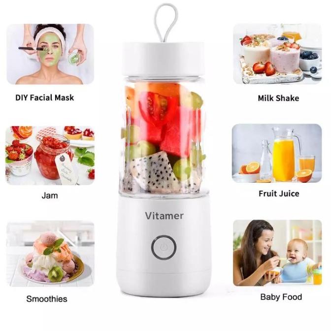 Jual VITAMER PORTABLE BLENDER 350 ML | Shopee Indonesia