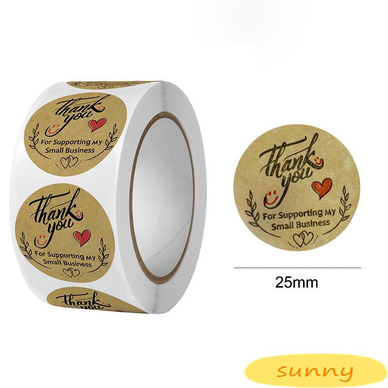 Jual Cod Thank You Stiker Terima Kasih Label Sticker Thank You Isi