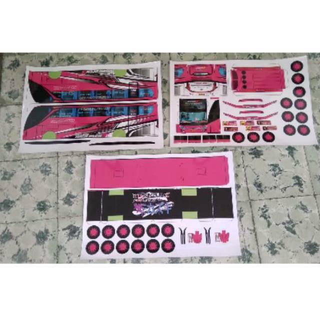 Jual Lembaran Papercraft Bus Subur Jaya AKA ESCALADE JB3+ Facelift ...