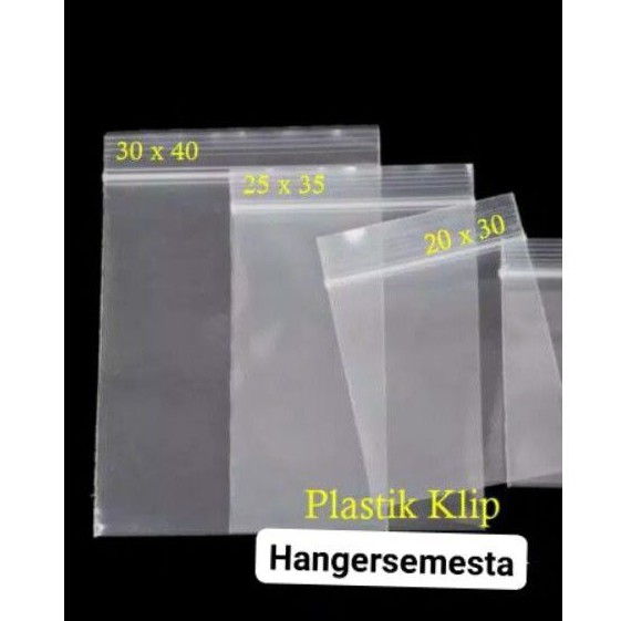 Jual PLASTIK ZIPPER/PACKING KLIP ISI 100 PCS | Shopee Indonesia