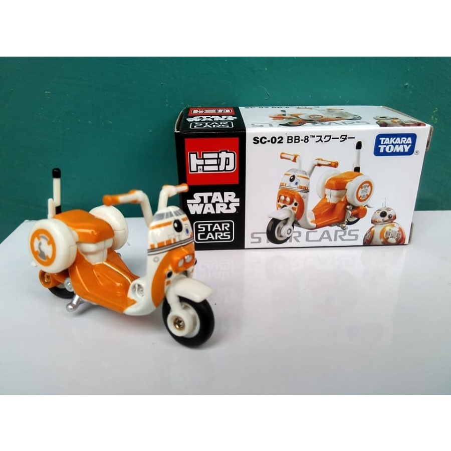 Jual TOMICA STAR WARS SC-02 STAR CARS BB-8 SCOOTER DIECAST HARGA MURAH ...
