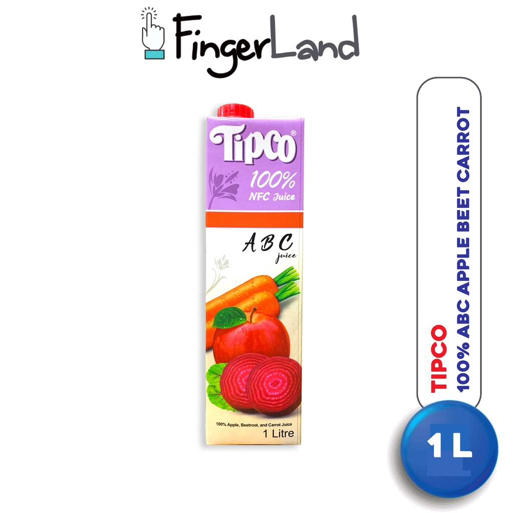 Jual TIPCO 100 ABC Apple Beet and Carrot 1 Liter Jus Apel Bit & Wortel ...