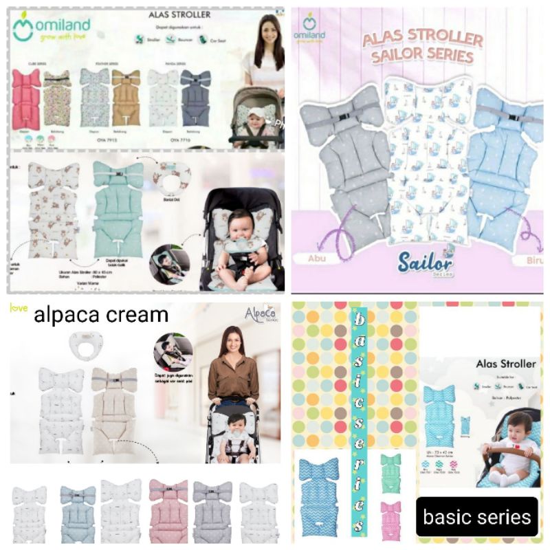 Jual omiland alas stroller panda,feather and all varian series | Shopee ...