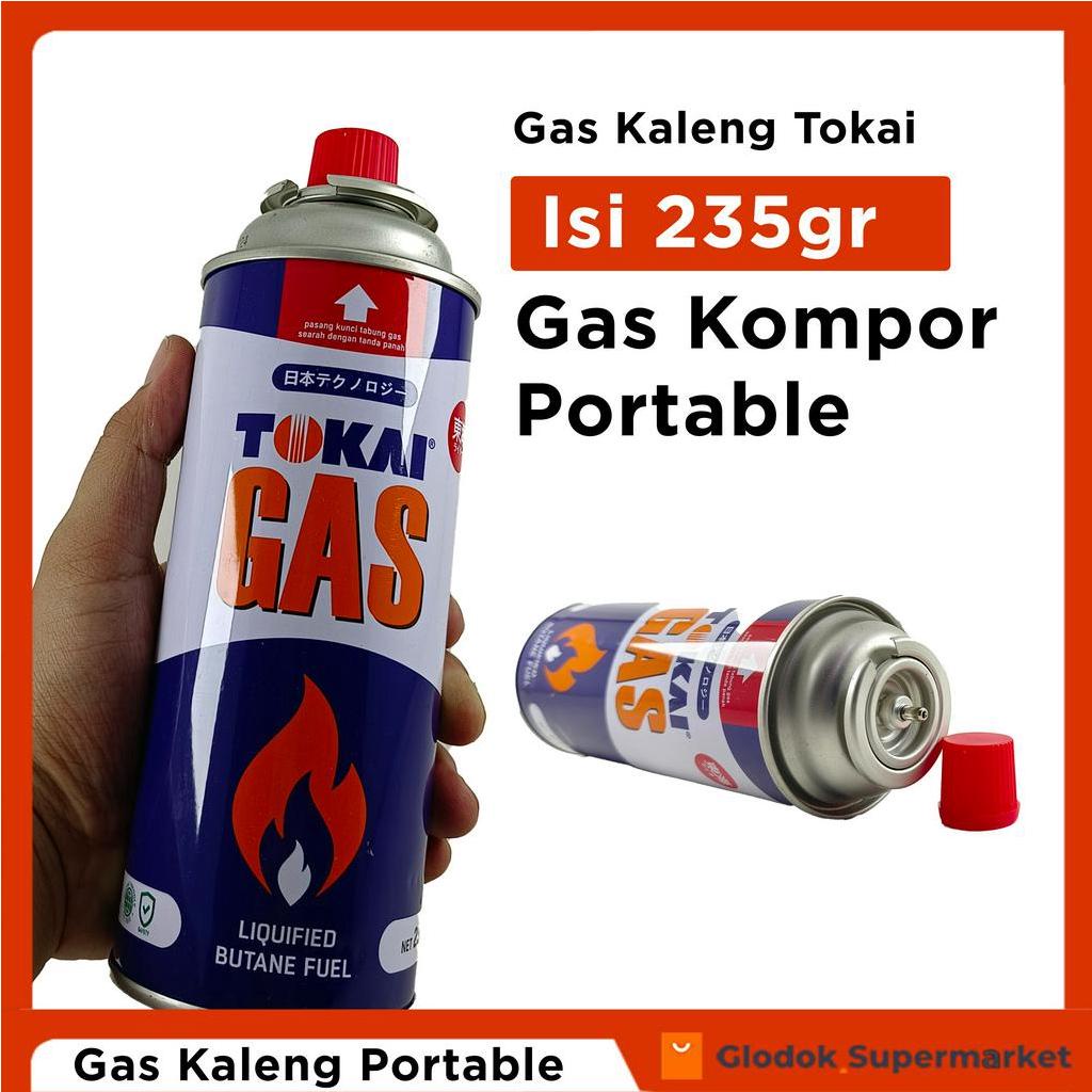 Jual Gas Kaleng Tokai 235g Gas Kompor Portable | Shopee Indonesia