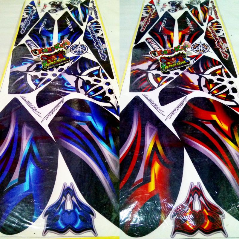 Jual (BISA COD) STRIPING STIKER LIS VARIASI MOTOR YAMAHA NEW VIXION MOTIF LC4V GRAFIS | Shopee ...