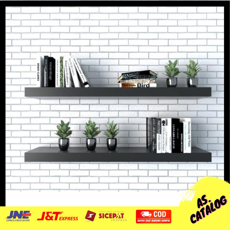 Jual AMBALAN RAK DINDING RAK BUKU GANTUNG RAK DEKORASI RAK DINDING ...