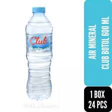 Jual AIR MINERAL CLUB 600ML (1 BOTOL) | Shopee Indonesia