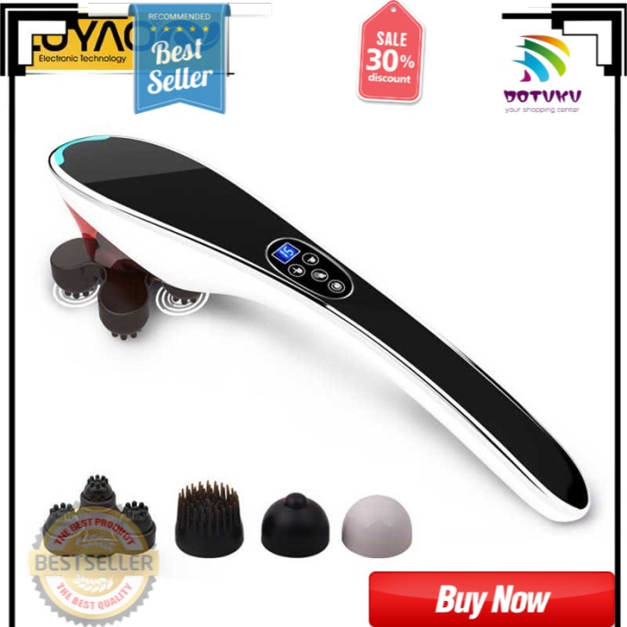 Jual Pijat Elektrik Electric Infrared Massager Handheld Percussion ...