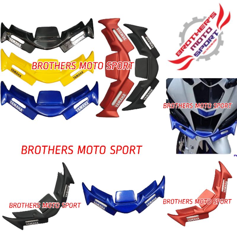 Jual winglet r15M new winglet R15 v4 winglet sayap depan new R15M v4 ...