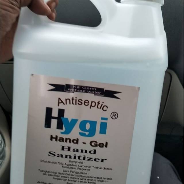 Jual Hand sanitazer Hygi Gel 5liter | Shopee Indonesia