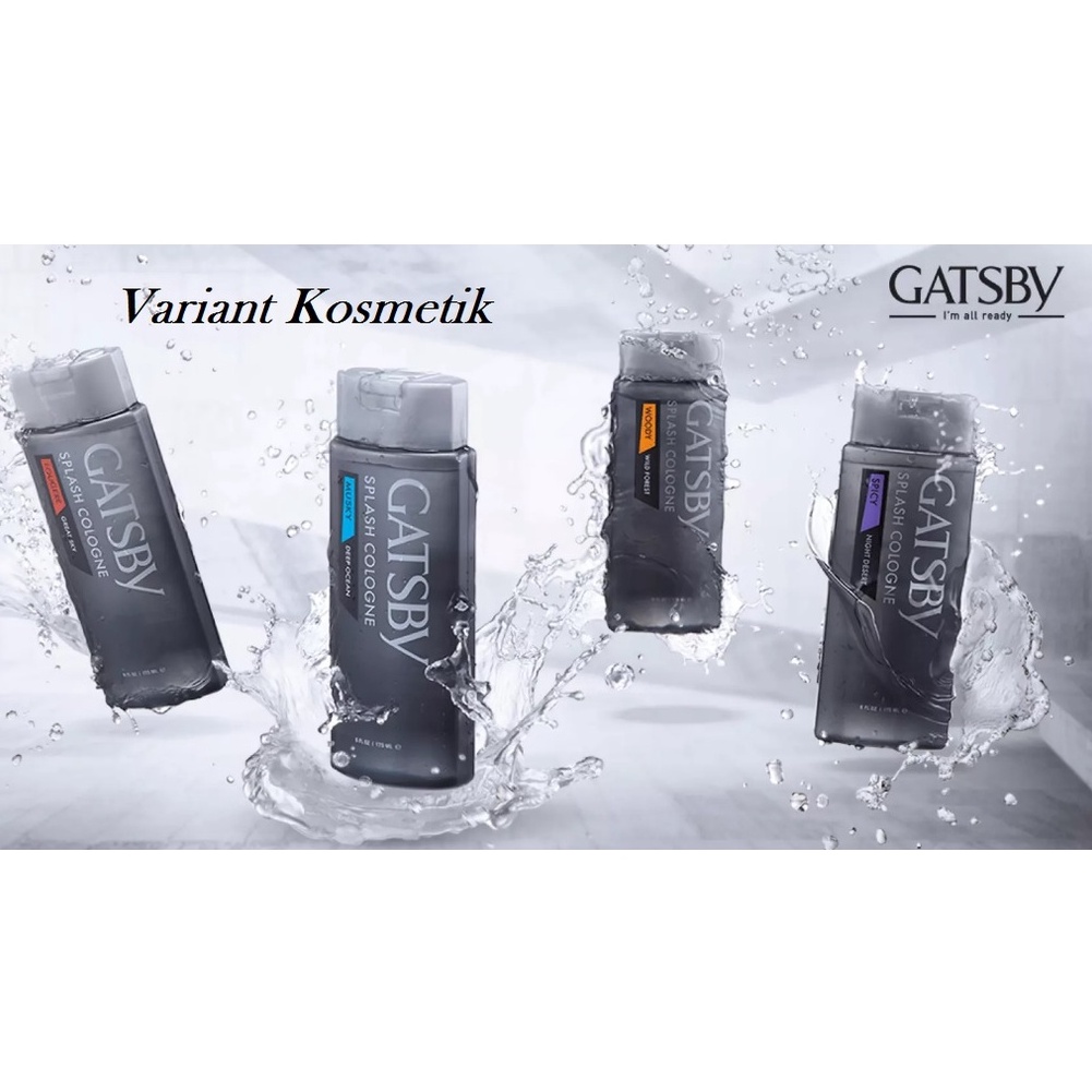 Jual GATSBY Splash Cologne 175 ML | Shopee Indonesia