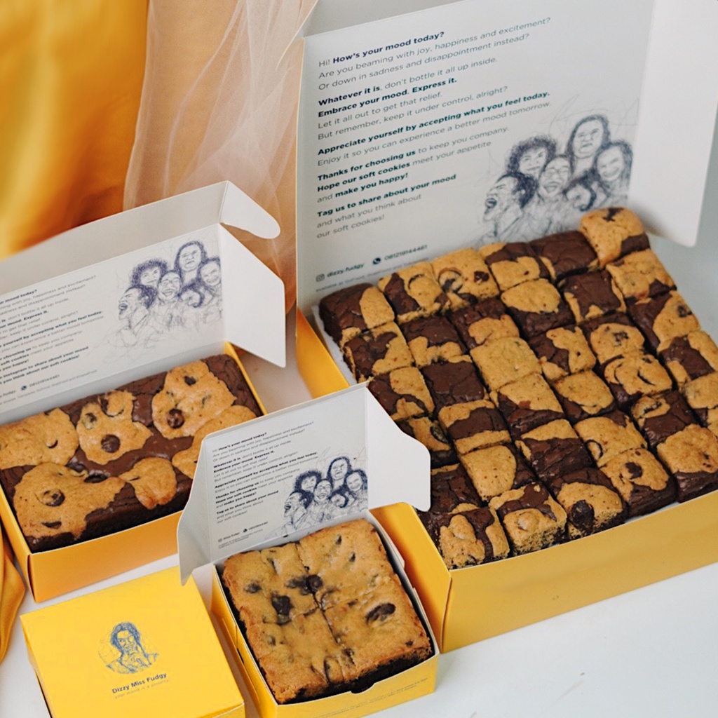 Jual BRO-G (BROWNIES & OG COOKIES ) / FUDGY BROWNIES + COOKIES ...
