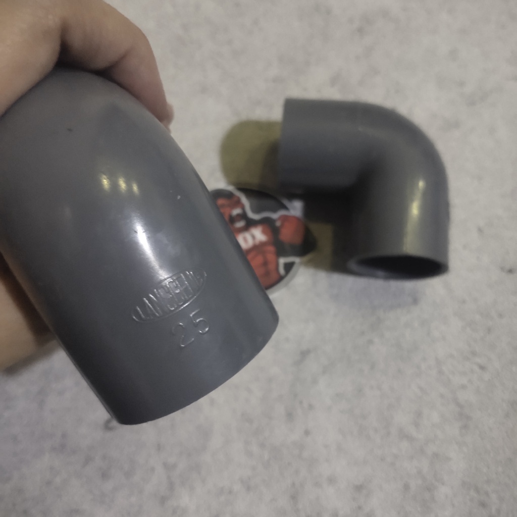 Jual Keni Knee L Knee Sambungan Pipa Pvc 1" Elbow PVC 1" | Shopee Indonesia