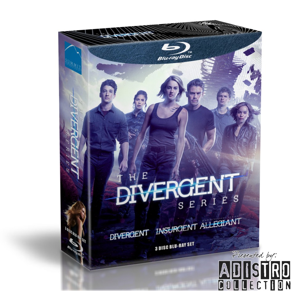 Jual Film Blu-Ray DIVERGENT SERIES Edisi BOX SET COMPLETE | Shopee Indonesia
