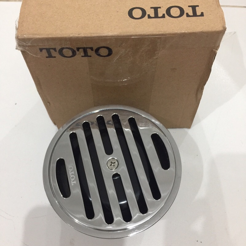Jual AFUR / AVUR LANTAI / FLOOR DRAIN WITH SQUARE FLANGE STAINLESS TOTO TX1DB | Shopee Indonesia