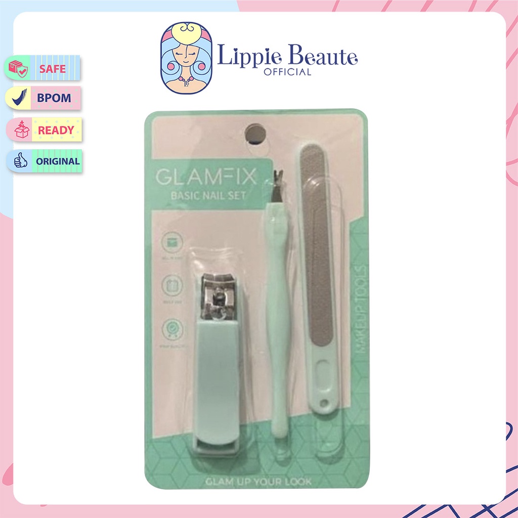 Jual GLAMFIX - Basic Nail Set | Shopee Indonesia