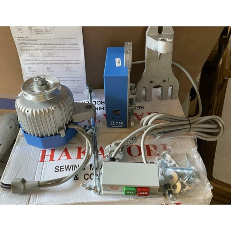Jual Overdek Industri YUASA TH-550DA -Obras - Dinamo Servo Mesin Jahit ...