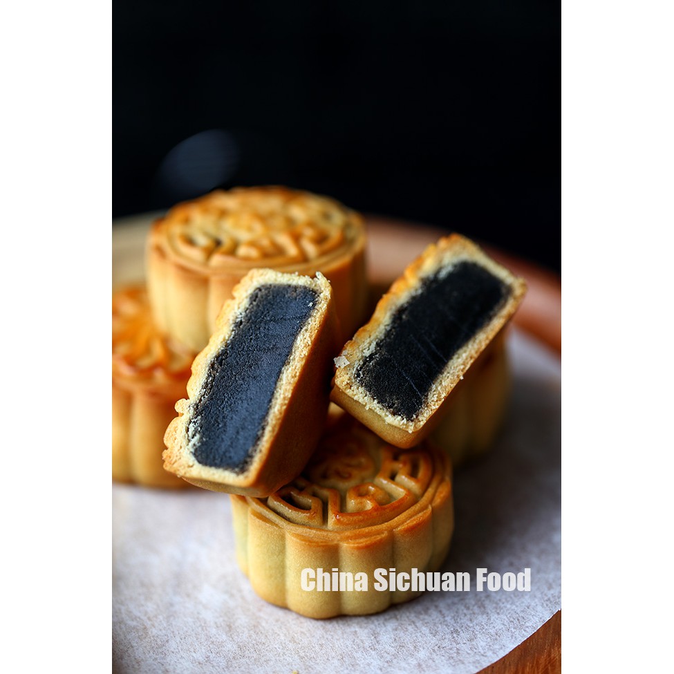Jual FILLING TAUSA WIJEN HITAM BLACK SESAME PASTE ISIAN MOONCAKE ROTI 1 ...