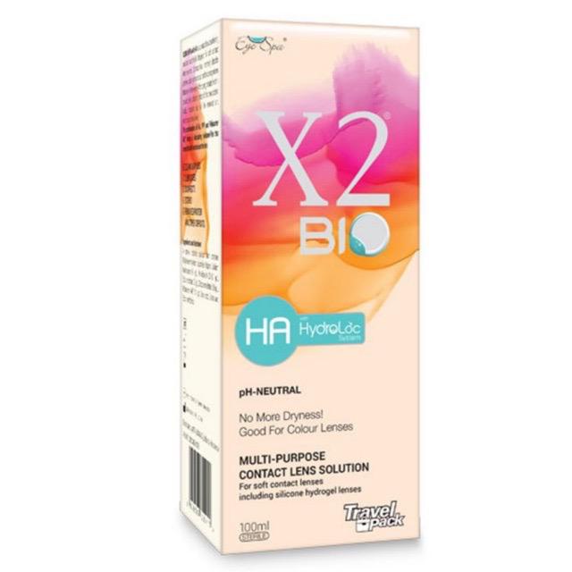 Jual Air softlens X2 Bio 100ml solution | Shopee Indonesia