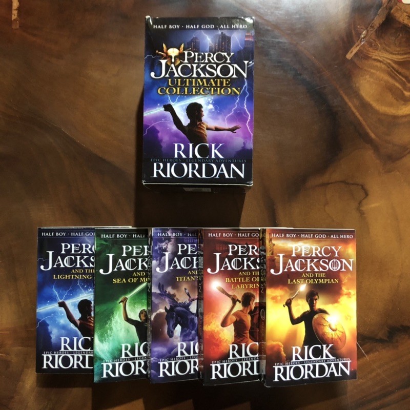 Jual Percy Jackson Ultimate Collection by Rick Riordan | Shopee Indonesia