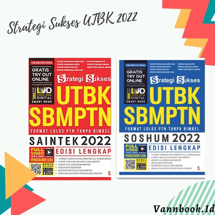 Jual Buku Latihan Soal Strategi Sukses UTBK SBMPTN Saintek dan Soshum 2022 | Shopee Indonesia
