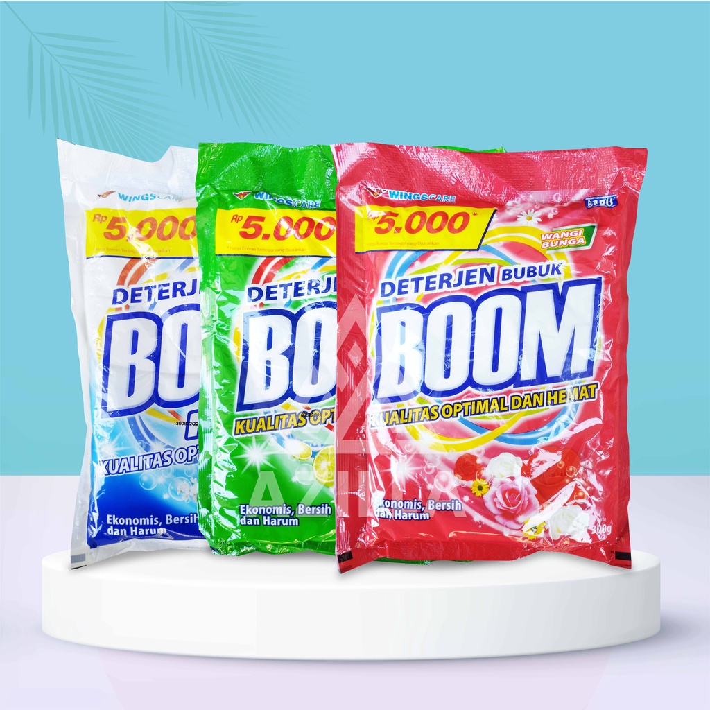 Jual Deterjen Bubuk Boom | Boom Detergent 300gr | Shopee Indonesia
