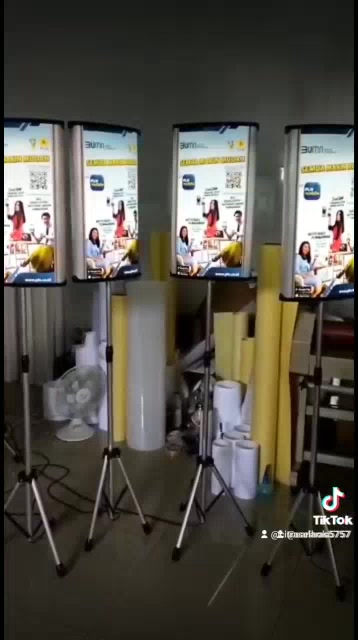 Jual Standing Rotary Led Light Banner Neon Box 35x60 | Shopee Indonesia