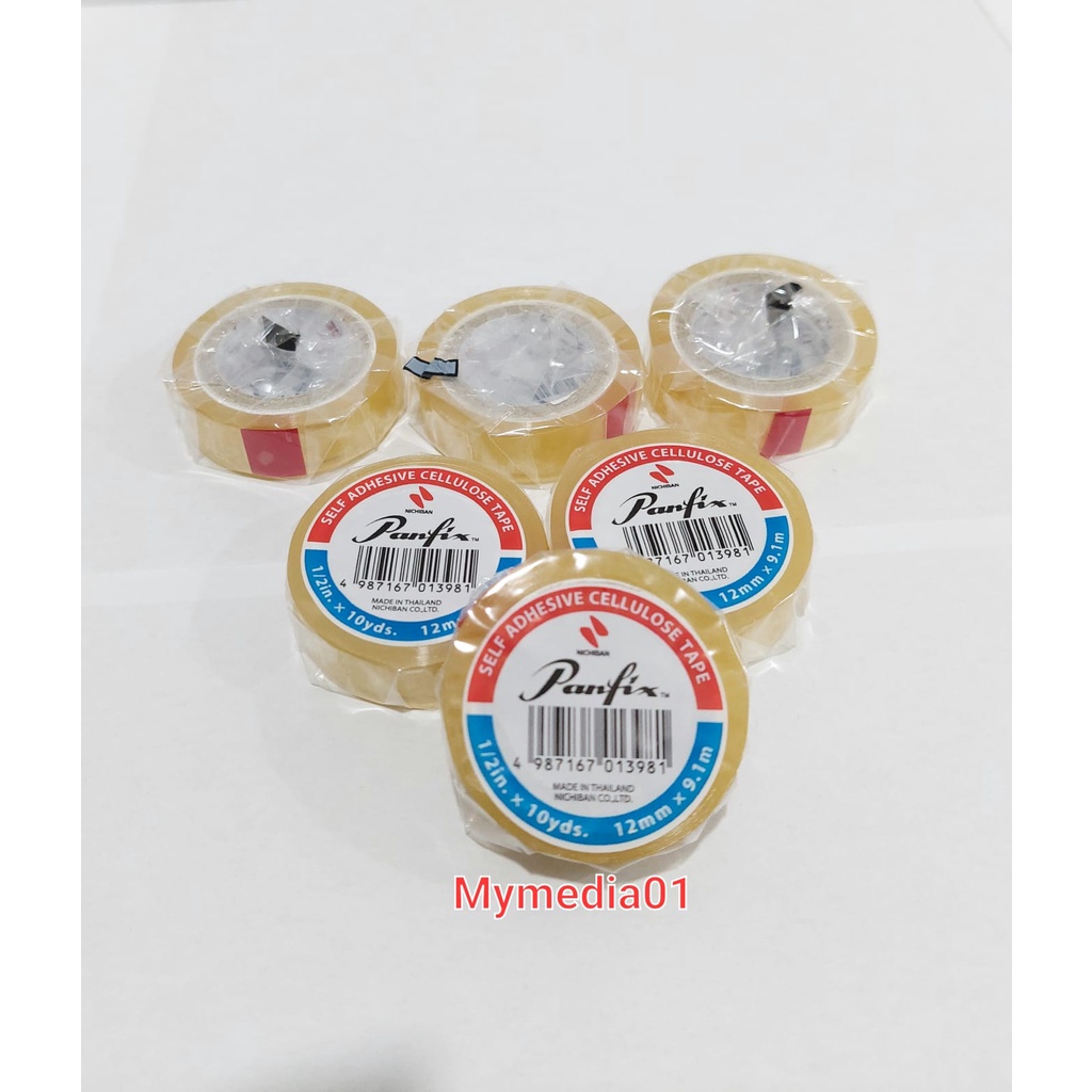 Jual Isolasi Panfix 1/2" X 10 Yard / Selotape 1/2" X 10 Yard | Shopee ...