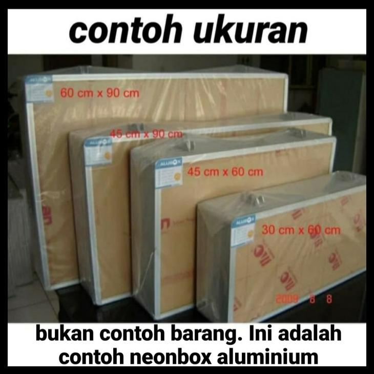 Jual NEON BOX BIASA 30X60 KODE 892 | Shopee Indonesia