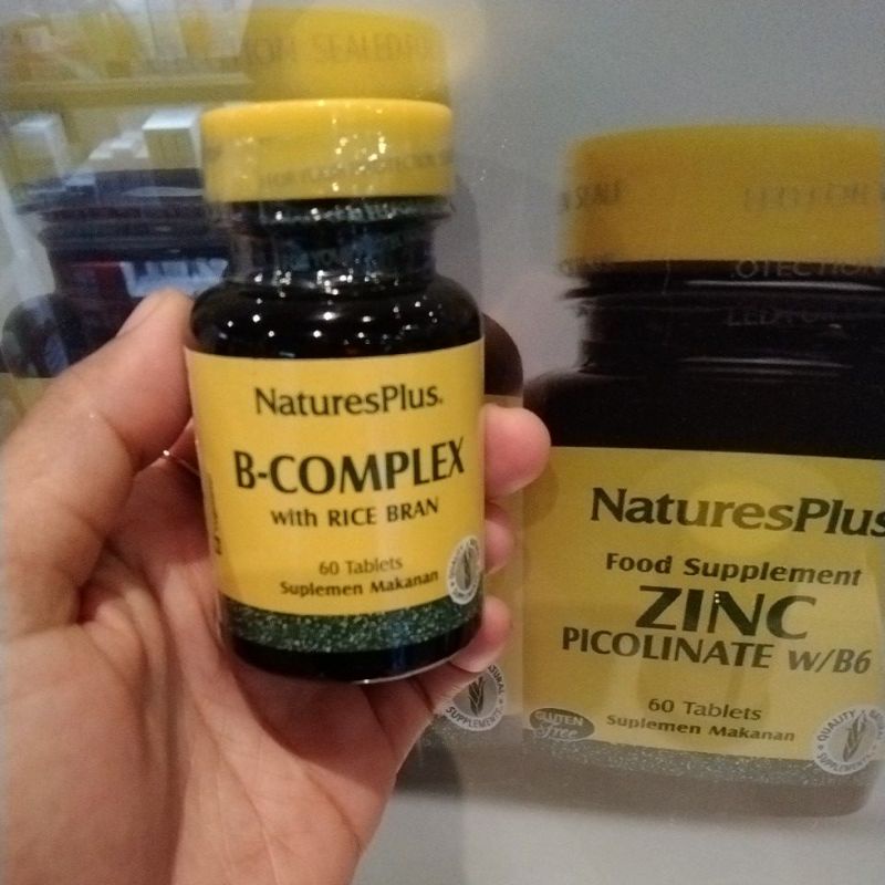 Jual nature's plus b-complex 60tablet | Shopee Indonesia