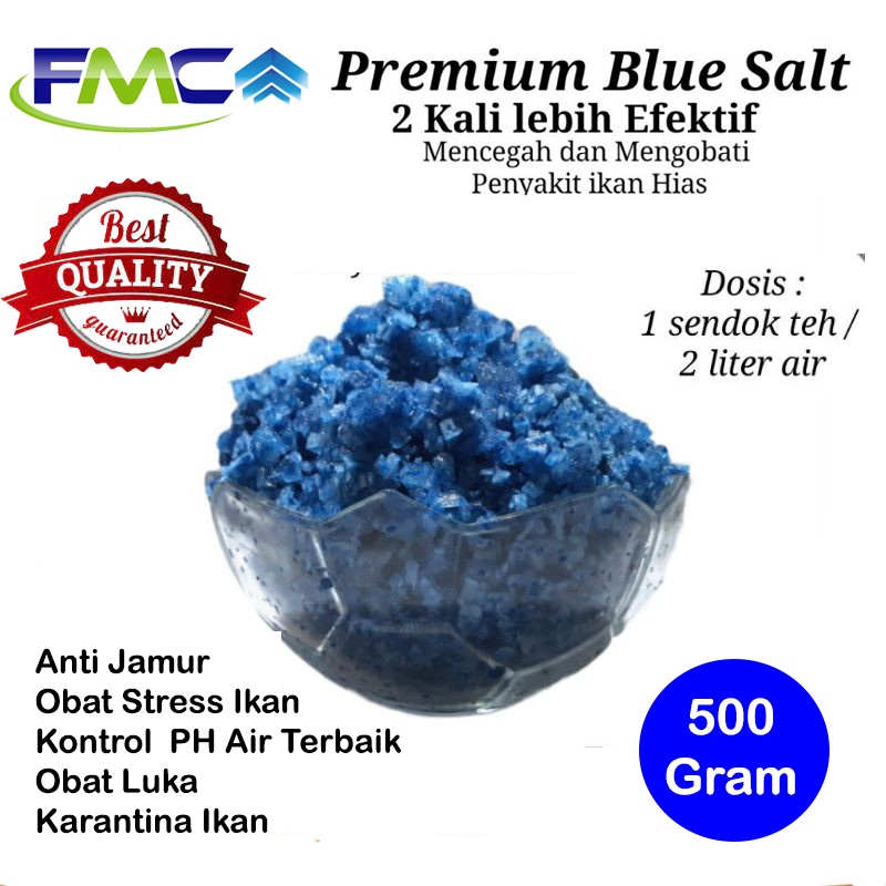 Jual Garam Ikan Biru Cupang Kristal Crystal Blue Salt Garem Aquarium ...